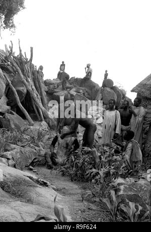 1950's Native Tribes People, Cameroon Africa Stock Photo - Alamy