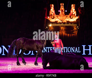 Santi Serra performs during day seven of the London International Horse ... Santi Serra performs during day seven of the London International Horse ...