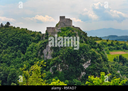 Srebrenik Fortress, Bosnia and Herzegovina Stock Photo - Alamy