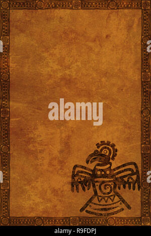 Background with American Indian national patterns Stock Photo - Alamy