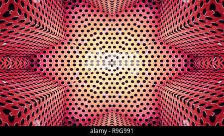 Abstract Colorful Hypnotic Symmetric Pattern Ornamental Decorative ...