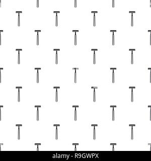 Classic razor pattern seamless vector repeat geometric for any web ...