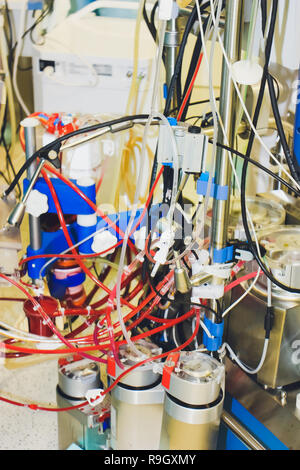 Modern artificial blood circulation apparatus during surgery operation ...