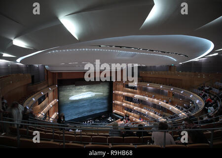 Interior of Mariinsky theatre in Saint Petersburg, Rrussia Stock Photo ...
