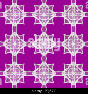 3D effect seamless pink lace background, wallpaper decoration pattern ...