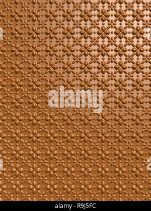 Brown 3d effect glossy leather textured background pattern Stock Photo ...