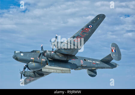 British Avro Shackleton Patrol Bomber Stock Photo - Alamy