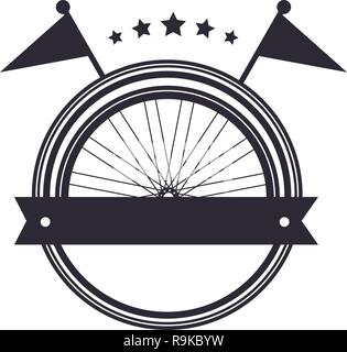 seal with racing bicycle Stock Vector Image & Art - Alamy