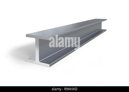 Steel beam isolated on white background. Design elements for the Stock ...