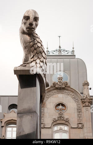 El Sireno (The Merman) sculpture, Vigo Stock Photo - Alamy