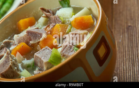 Smamat, Norwegian stew of various types of meat and vegetables in a ...