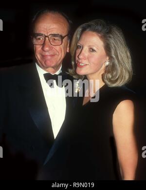 Rupert Murdoch and Anna Murdoch Undated Photo By John Barrett/PHOTOlink ...
