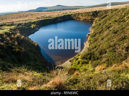 Crazy Well Cross, Dartmoor Devon Stock Photo - Alamy