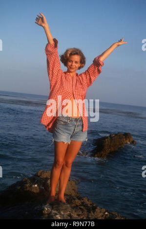 MALIBU, CA - JUNE 17: (EXCLUSIVE) Actress Carrington Garland poses at a ...