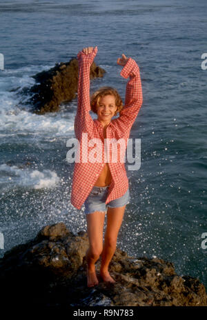MALIBU, CA - JUNE 17: (EXCLUSIVE) Actress Carrington Garland poses at a ...
