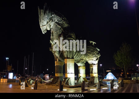 TROJAN HORSE, TROY, 2004 Stock Photo - Alamy