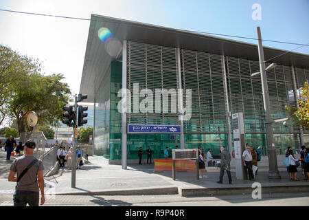 The Yitzhak Navon railway station in Jerusalem, Israel is the deepest ...