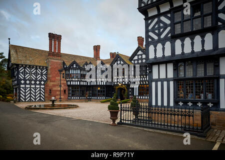 Wood built Hillbark Hotel Montgomery Hill, Royden Park, Frankby, Wirral ...