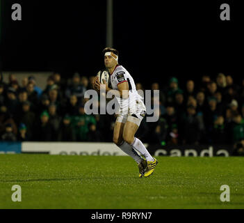 Galway Sportsground, Galway, Ireland. 28th Dec, 2018. Guinness Pro14 ...