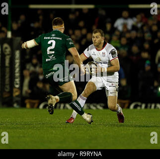 Galway Sportsground, Galway, Ireland. 28th Dec, 2018. Guinness Pro14 ...