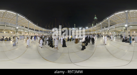 360° view of Al Masjid al-Haram ( Al-Haram Mosque - Alamy