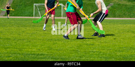 Traditional lithuanian sports Ripka. Team sport Stock Photo - Alamy