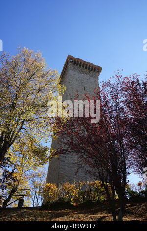 Tower of Murazzano, Piedmont - Italy Stock Photo - Alamy