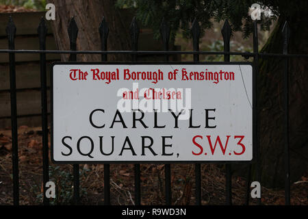 Carlyle Square London one of the most expensive streets in London UK ...