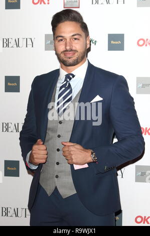 London. UK. Mario Falcone at the The Beauty Awards with OK! at the Park ...