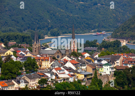 Bingen am Rhein, Upper Middle Rhine Valley, UNESCO World Heritage ...