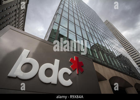 The BDC Business Development Bank of Canada logo is seen in Burlington ...
