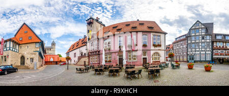 Bad Gandersheim, Historical city, Cathedral, Germany Stock Photo - Alamy