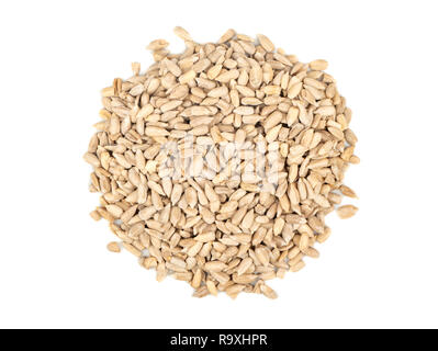 Bunch of sunflower seeds without shell on white background Stock Photo ...