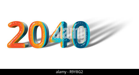 HAPPY NEW YEAR 2040 Stock Photo - Alamy