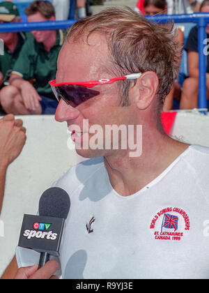 St Catherines, CANADA, GBR M4- Gold Medalist, left to right, James ...