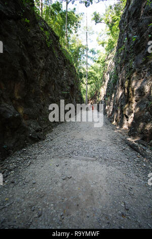 Hell fire pass Thailand water lake river waterfall trees jungle outside ...