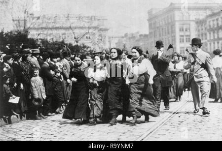 A May Day parade in New York City on May 1, featuring workers from the ...