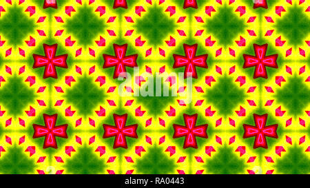 Abstract Colorful Shiny and Hypnotic Concept Symmetric Pattern ...