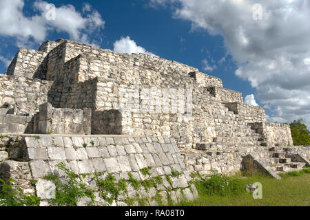 Pyramid shaped monument built of stones Stock Photo - Alamy