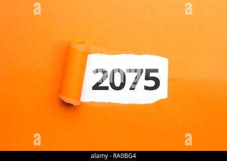 HAPPY NEW YEAR 2075 Stock Photo - Alamy