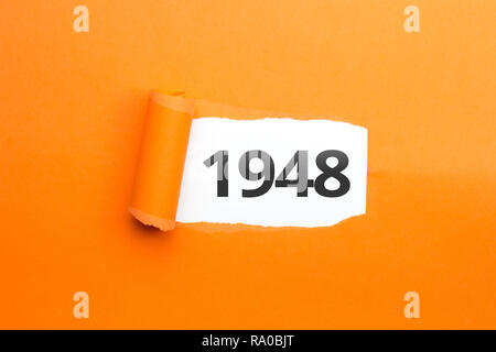 Calendar of year 1948 Stock Photo - Alamy