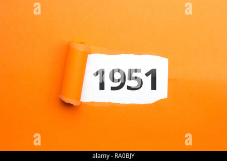 Calendar of year 1951 Stock Photo - Alamy