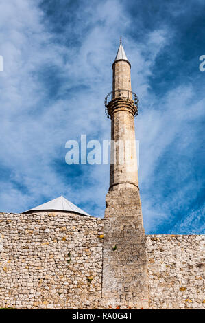 Travnik Old town fortress or Tvrđava Stari Grad in Bosnia Stock Photo ...
