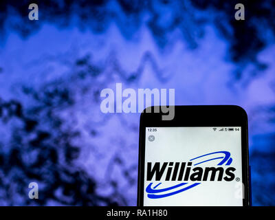 Williams Companies logo seen displayed on smart phone Stock Photo - Alamy