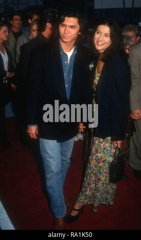 Jennifer Tilly and Lou Diamond Phillips Circa 1993 Credit: Ralph ...