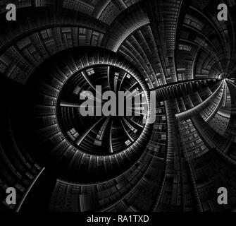 Abstract fractal wheel and spokes graphic. abstract symbols for use ...