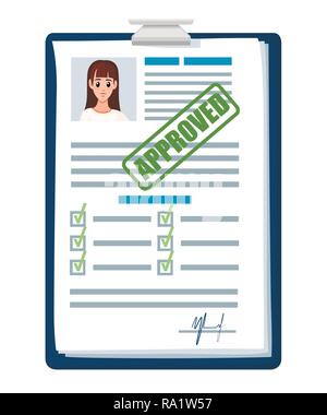 Application documents with approved stamp. Accepted application or ...