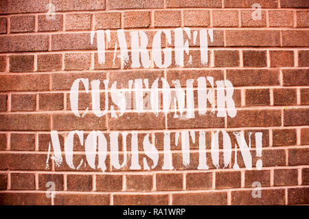 Text sign showing Target Your Customer. Business showcase attract and ...