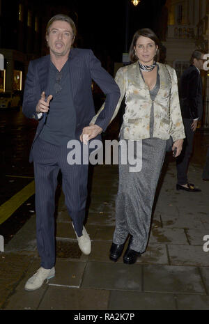 Celebrities at Claridge's Featuring: Darren Strowger Sadie Frost Where ...