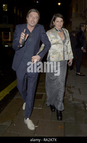 Celebrities at Claridge's Featuring: Darren Strowger Sadie Frost Where ...